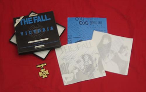 The Fall Victoria UK 7" single box set (191089)
