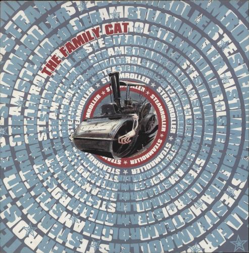 The Family Cat Steamroller UK 12" vinyl single (12 inch record / Maxi ...