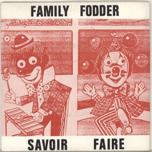 The Family Fodder Savoir Faire UK 7" vinyl single (7 inch record / 45 ...