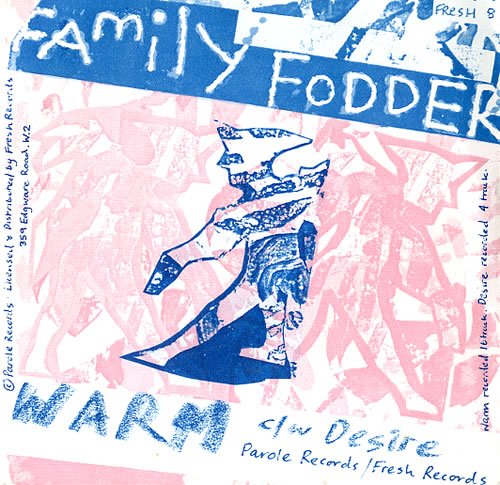 The Family Fodder Warm UK 7" vinyl single (7 inch record / 45) (589845)
