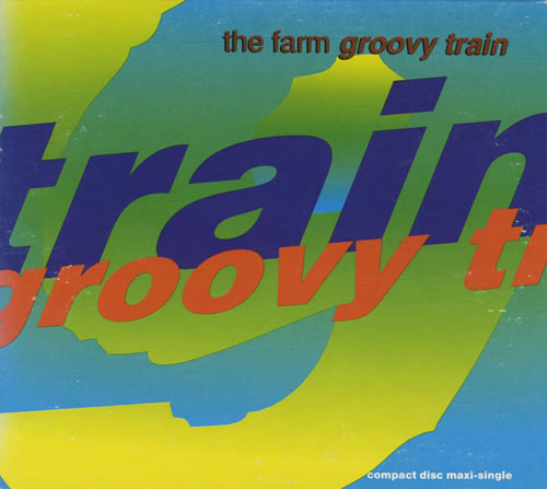 The Farm Groovy Train US CD single (CD5 / 5") (434302)