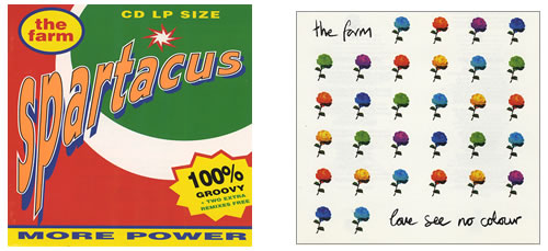 The Farm Hullabaloo/Spartacus/Love See No Colour UK CD album (CDLP ...