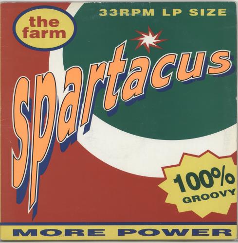 The Farm Spartacus UK vinyl LP album (LP record) (496080)