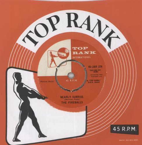 The Fireballs Bulldog UK 7" vinyl single (7 inch record / 45) (753777)