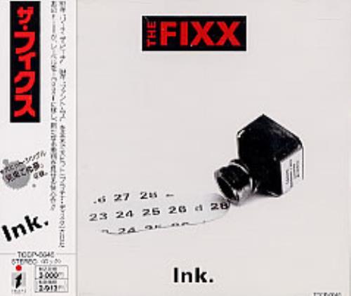 The Fixx Ink Japanese Promo CD album (CDLP) (207664)