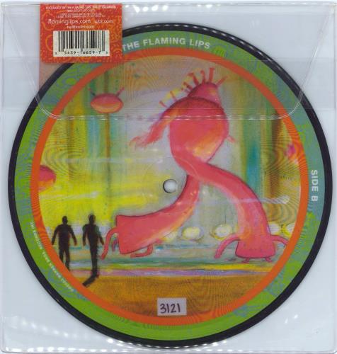 The Flaming Lips Fight Test US 7" vinyl picture disc (7 inch picture ...