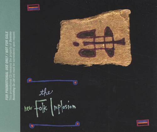 The Folk Implosion The New Folk Implosion UK Promo CD album (CDLP) (252290)