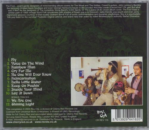 The Fool The Fool UK CD album (CDLP) (443791)