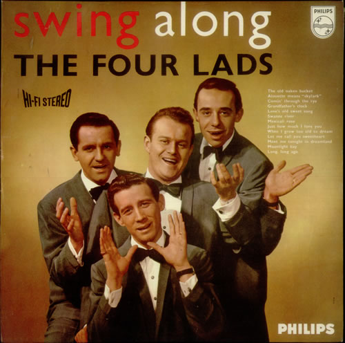 The Four Lads Swing Along Dutch vinyl LP album (LP record) (547185)