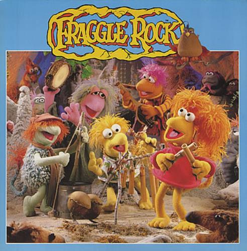 The Fraggles Fraggle Rock French vinyl LP album (LP record) (373653)