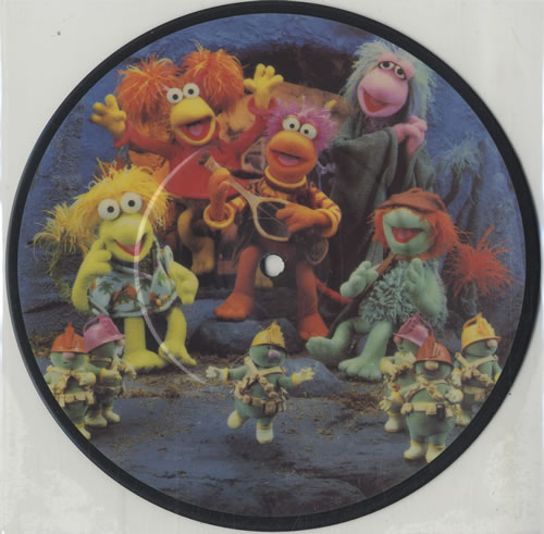 The Fraggles Theme From Fraggle Rock UK 7" vinyl picture disc (7 inch ...