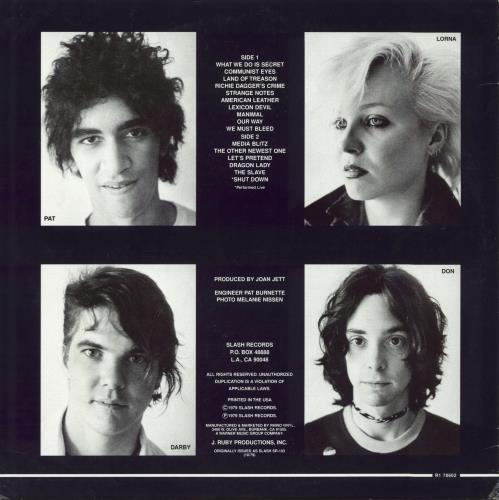 The Germs GI - 180gm US vinyl LP album (LP record) (793444)