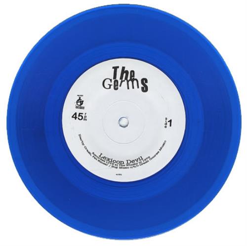 The Germs Lexicon Devil US 7" vinyl single (7 inch record / 45) (416319)