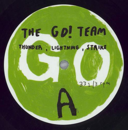 The Go! Team Thunder, Lightning, Strike UK vinyl LP album (LP record ...