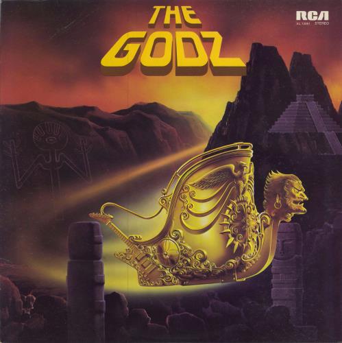 The Godz The Godz UK vinyl LP album (LP record) (242267)