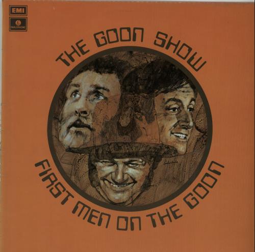 The Goons First Men On The Goon UK vinyl LP album (LP record) (257174)