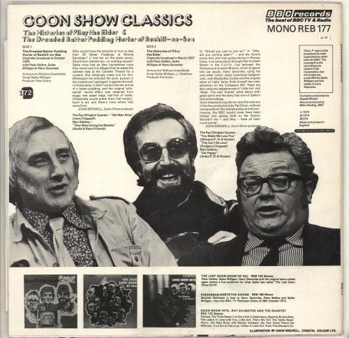The Goons Goon Show Classics - 2nd UK vinyl LP album (LP record) (719283)