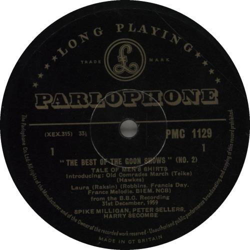 The Goons The Best Of The Goon Shows No. 2 - 1st UK vinyl LP album (LP ...