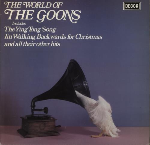 The Goons The World Of The Goons UK vinyl LP album (LP record) (418937)