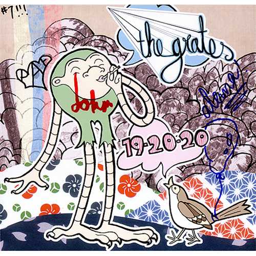 The Grates 19-20-20 - Autographed US 7" vinyl single (7 inch record ...