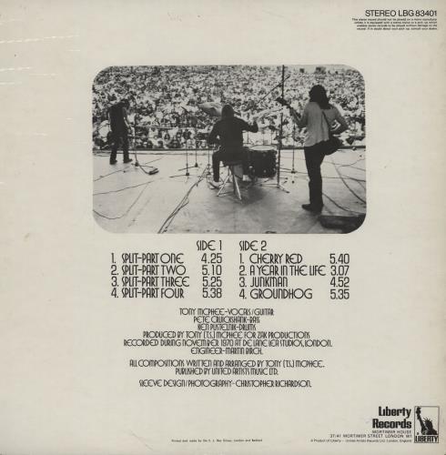 The Groundhogs Split - 1st - EX UK vinyl LP album (LP record) (750628)