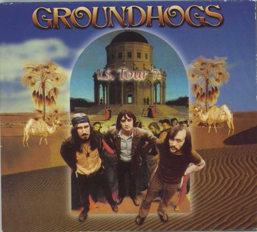 The Groundhogs U.S. Tour '72 Italian CD album (CDLP) (788600)