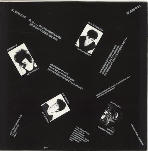 The Gymslips Evil Eye UK 12" vinyl single (12 inch record / Maxi-single ...