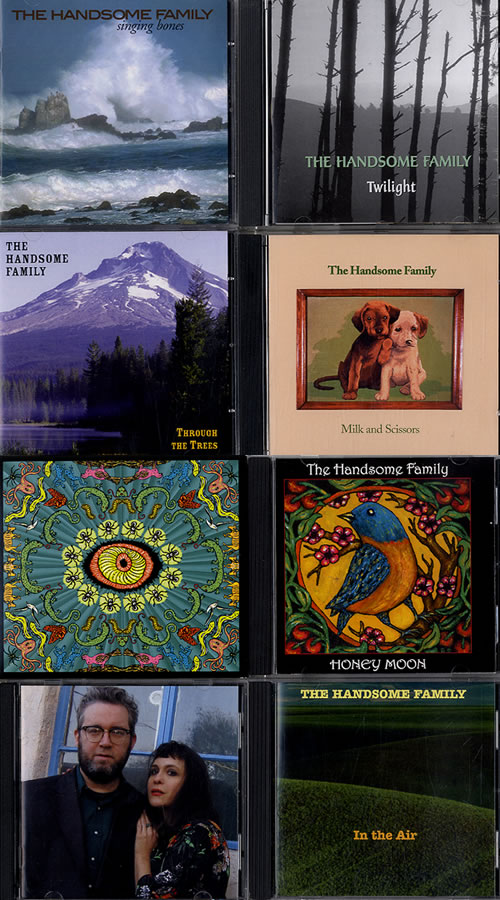 The Handsome Family Complete Studio Album Back Catalogue US CD album ...