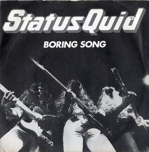 The HeeBeeGeeBees Boring Song UK 7" vinyl single (7 inch record / 45 ...