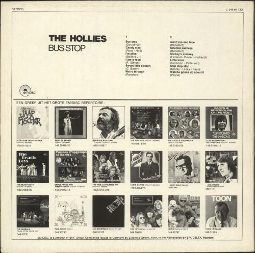 The Hollies Bus Stop - Glossy German vinyl LP album (LP record) (744450)