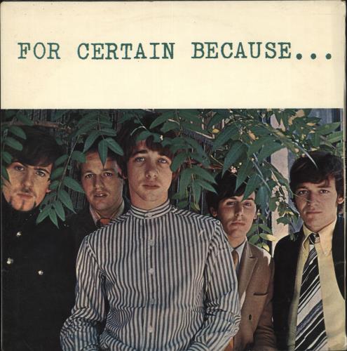 The Hollies For Certain Because... - VG UK vinyl LP album (LP record ...