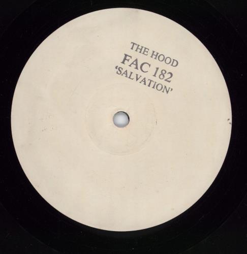 The Hood Salvation UK Promo 12" vinyl single (12 inch record / Maxi ...