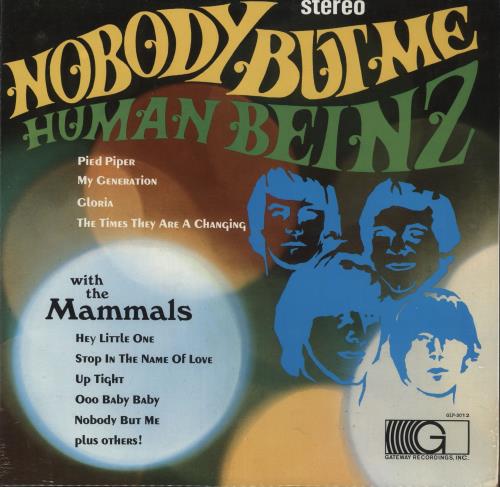 The Human Beinz Nobody But Me - Sealed US vinyl LP album (LP record ...