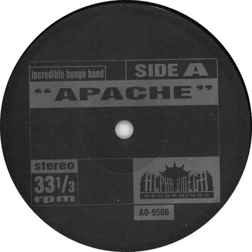 The Incredible Bongo Band Apache US 12" vinyl single (12 inch record ...