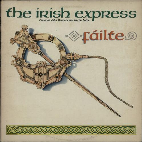 The Irish Express Fáilte US vinyl LP album (LP record) (669089)