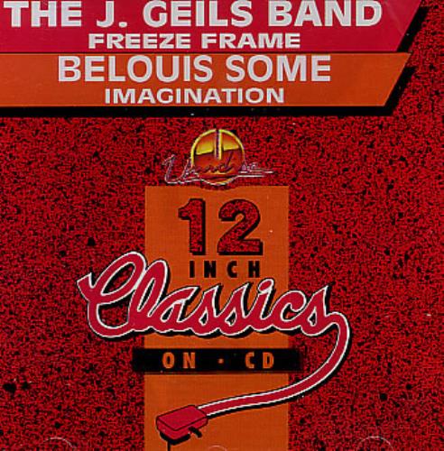 The J. Geils Band Freeze Frame / Imagination Canadian CD single (CD5 / 5") (361498)