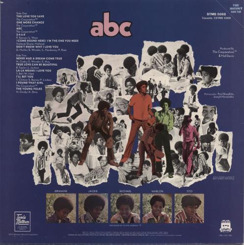 The Jackson Five ABC UK vinyl LP album (LP record) (766908)