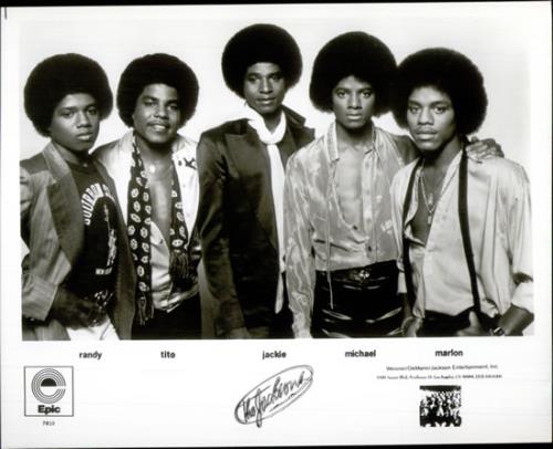 The Jackson Five Destiny US Promo media press pack (511217) PRESS PACK
