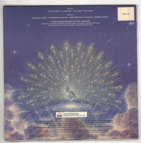 The Jackson Five Triumph Australian vinyl LP album (LP record) (737623)