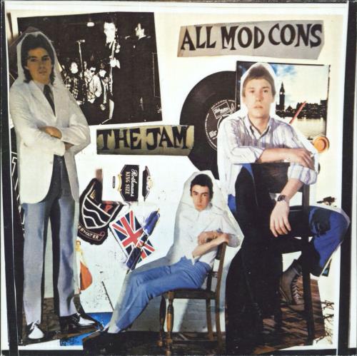 The Jam All Mod Cons - Punk Art Sleeve UK 7" vinyl single (7 inch ...