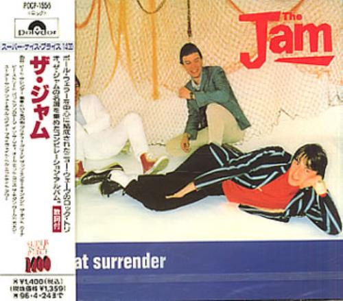 The Jam Beat Surrender Japanese CD album (CDLP) (339006)