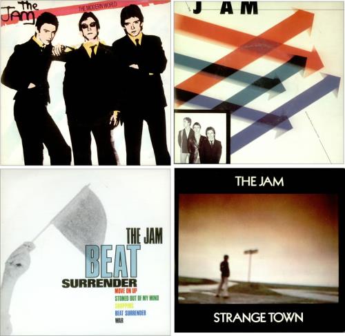 The Jam Collection of 5 x 7" Vinyl Singles UK 7" vinyl single (7 inch ...