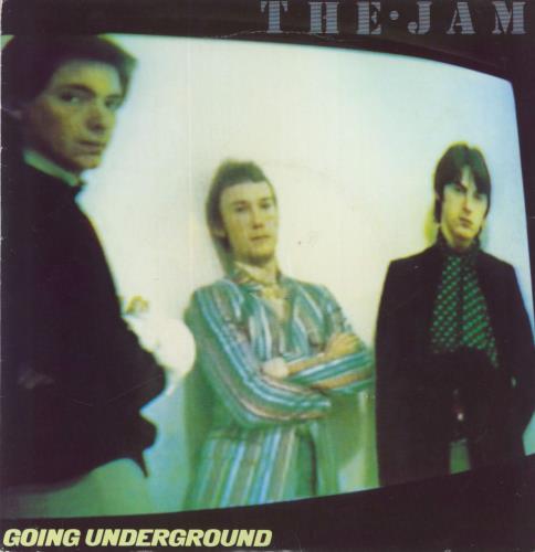 The Jam Going Underground - EX UK 7" vinyl single (7 inch record / 45 ...