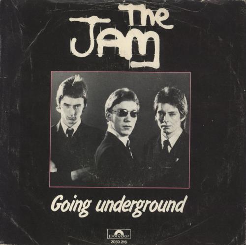The Jam Going Underground - VG Sleeve Dutch 7" vinyl single (7 inch ...
