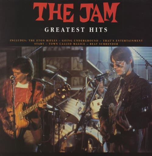 The Jam Greatest Hits - EX UK vinyl LP album (LP record) (428884)