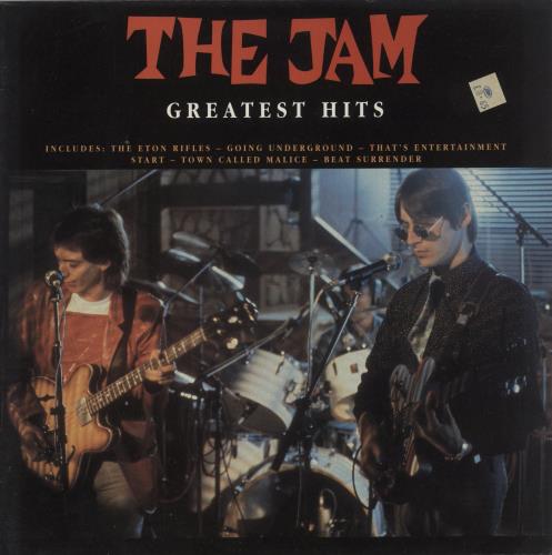 The Jam Greatest Hits UK vinyl LP album (LP record) (128911)
