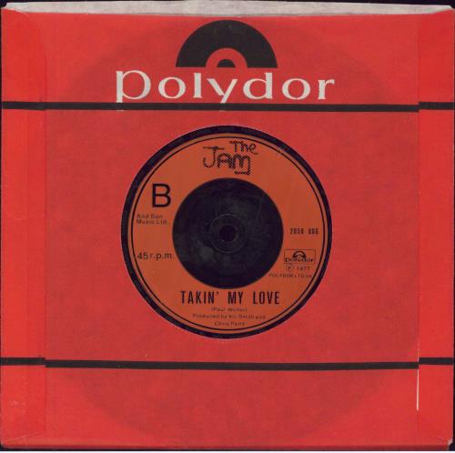 The Jam In The City - Red Label UK 7" vinyl single (7 inch record / 45 ...