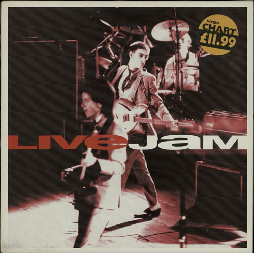 The Jam Live Jam UK 2-LP vinyl record set (Double LP Album) (216897)