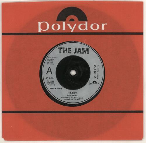The Jam Start! UK 7" vinyl single (7 inch record / 45) (575469)