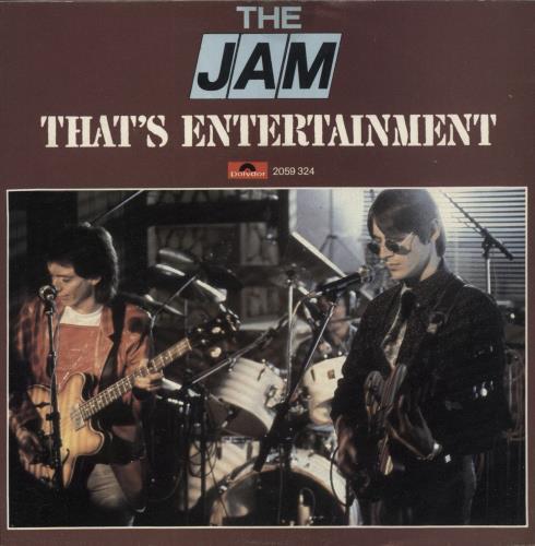 The Jam That's Entertainment - EX Dutch 7" vinyl single (7 inch record ...